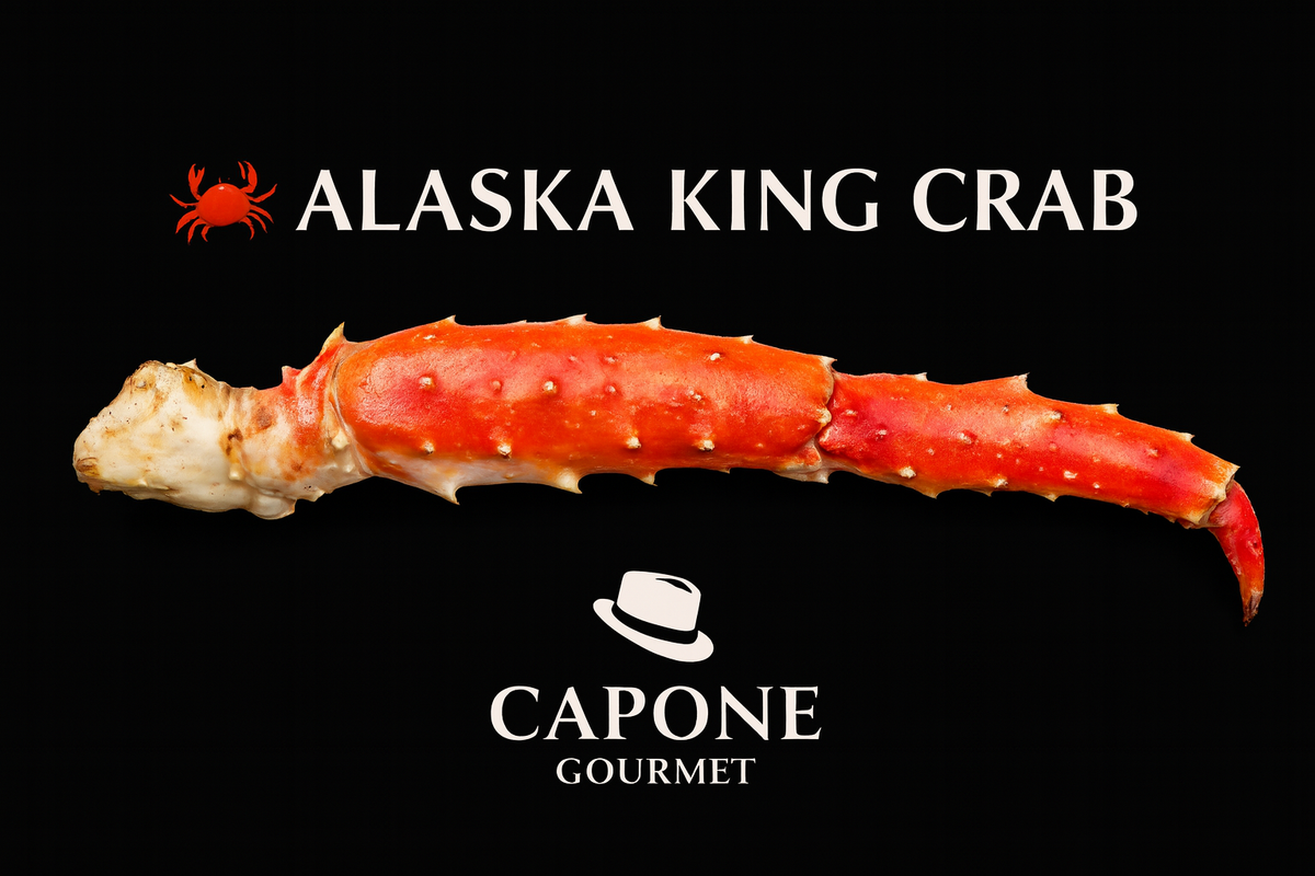 Alaska King Crab | Crabe Royal Rouge rare | Capone Gourmet